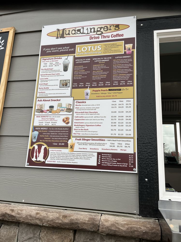 MUDSLINGERS DRIVE THRU COFFEE - Updated May 2026 - 14760 Olympic Dr ...