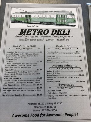 METRO DELI - 28100 US Highway 19 N, Clearwater, Florida - Delis ...