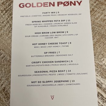 GOLDEN PONY - Updated October 2024 - 75 Photos & 41 Reviews - 757 ...