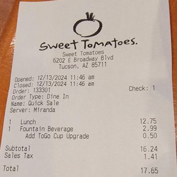 SWEET TOMATOES - Updated June 2025 - 385 Photos & 363 Reviews - 6202 E ...