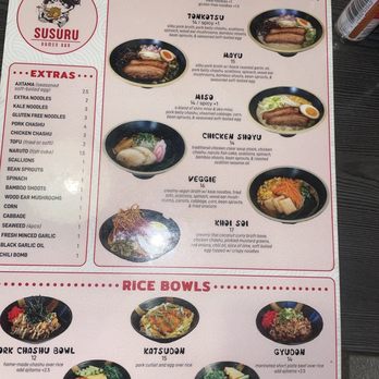 SUSURU RAMEN BAR - Updated December 2024 - 378 Photos & 259 Reviews ...