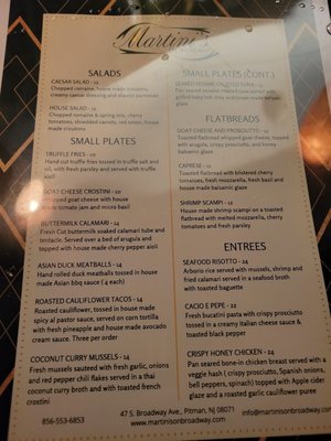 MARTINI’S ON BROADWAY - Wine Bars - 47 S Broadway, Pitman, NJ ...