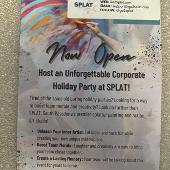 SPLAT ACTION ART STUDIO - Updated November 2024 - 53 Photos & 22 ...