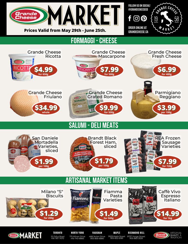 GRANDE CHEESE - Updated December 2025 - 468 Jevlan Drive, Woodbridge ...