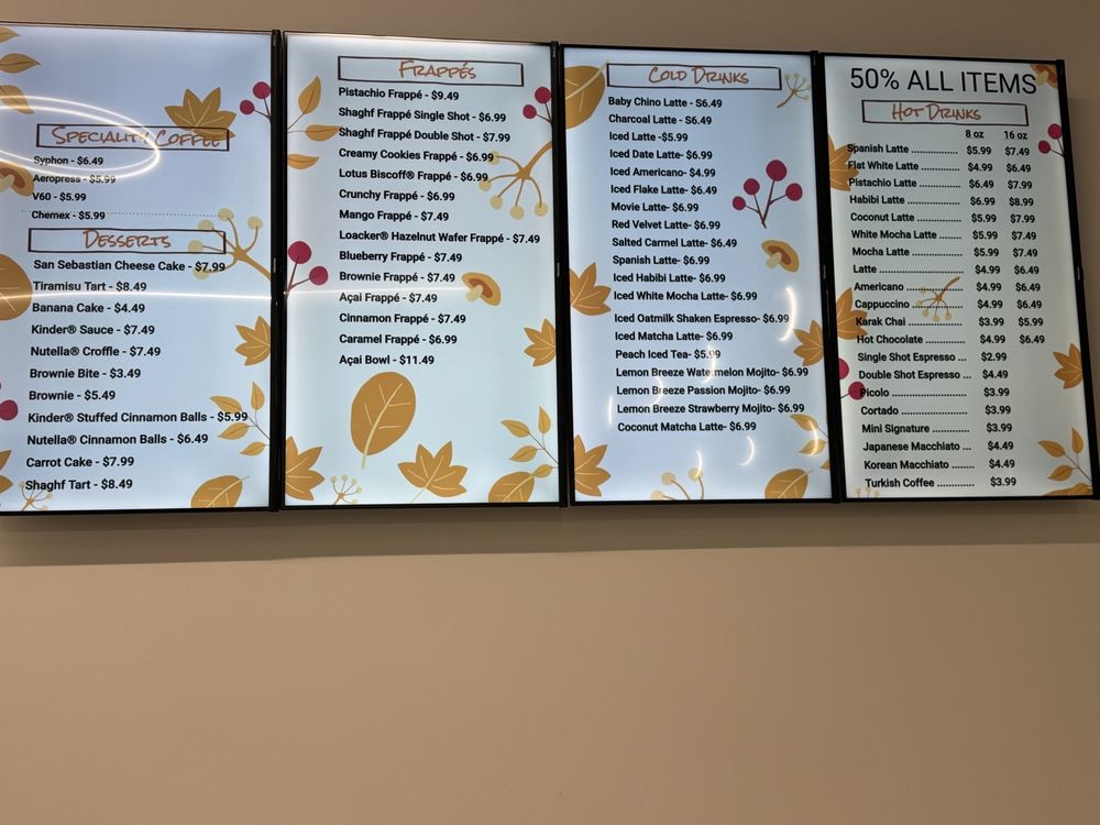 SHAGHF CAFE - Updated December 2025 - 18 Photos - 13307 Hall Rd, Utica ...