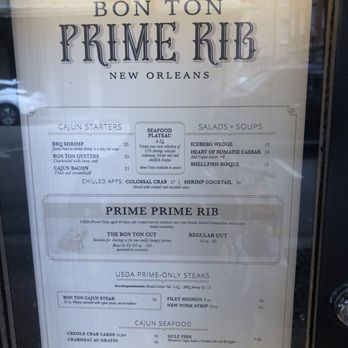 BON TON PRIME RIB - Updated October 2025 - 139 Photos & 59 Reviews ...