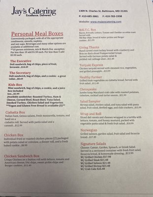 JAY’S CATERING - Updated December 2025 - 11 Photos - 215 E Chase St ...