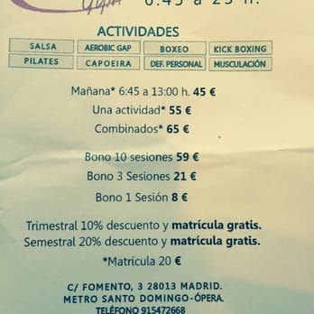 OPERA GYM - Updated May 2025 - 49 Photos - Calle de Fomento, 3, Madrid ...