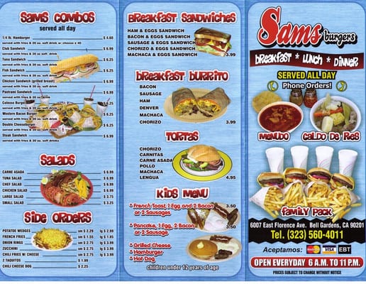 SAM’S BURGERS - Updated December 2025 - 49 Photos & 51 Reviews - 6007 ...