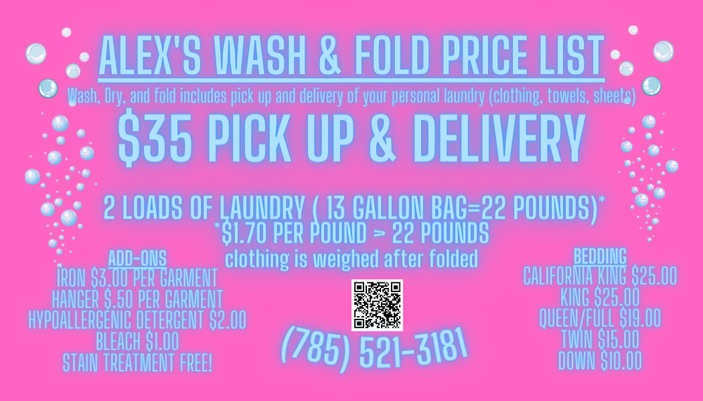 ALEX’S WASH & FOLD - Yelp