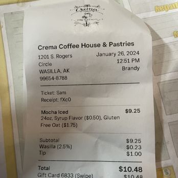 CREMA COFFEE HOUSE AND PASTRIES - Updated September 2025 - 68 Photos ...