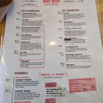 BAY BOY SPECIALTY SANDWICHES - Updated May 2025 - 368 Photos & 416 ...