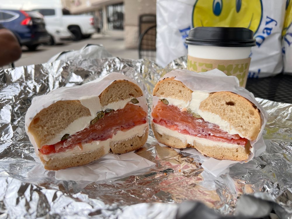 JERSEY BAGELS - 154 Photos & 204 Reviews - 9522 Huffmeister Rd, Houston ...