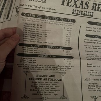 TEXAS REDS STEAKHOUSE - Updated June 2024 - 75 Photos & 181 Reviews ...