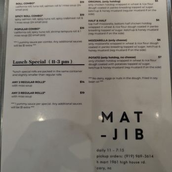 MAT JIB - Updated December 2025 - 130 Photos & 82 Reviews - 1961 High ...