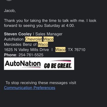 AUTONATION CHEVROLET WACO - Updated January 2026 - 14 Photos & 71 ...