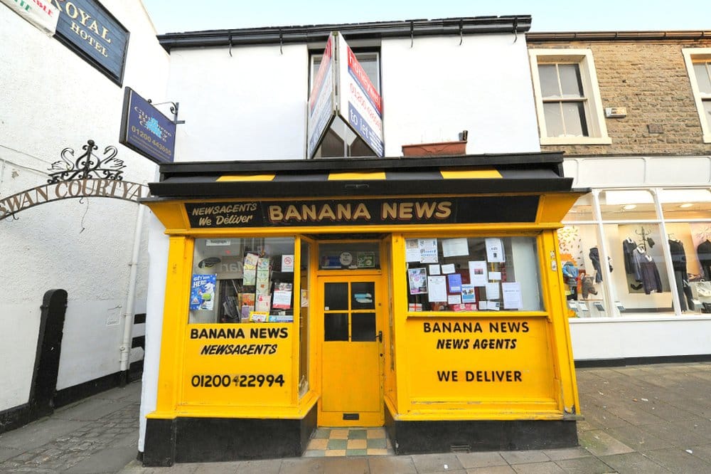 BANANA NEWS - Updated January 2025 - 26 Castle Street, Clitheroe ...