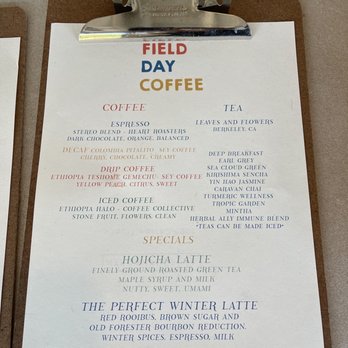 FIELD DAY COFFEE - Updated May 2024 - 205 Photos & 124 Reviews - 1185 ...