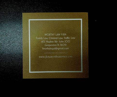 FIONA WORTHY ATTORNEY AT LAW - Updated January 2026 - 1452 Hughes Rd ...