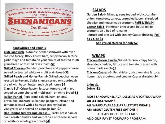 SHENANIGANS - Updated January 2025 - 561 Main St, Hazard, Kentucky ...