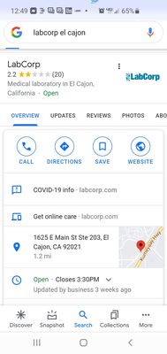 LABCORP - Updated October 2025 - 36 Photos & 103 Reviews - 3737 Moraga ...