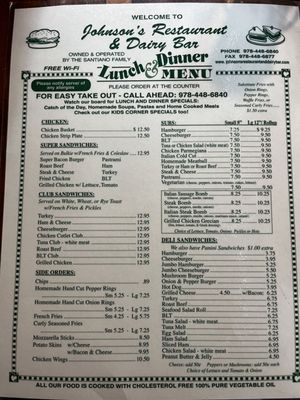 JOHNSON’S RESTAURANT AND DAIRY BAR - Updated October 2025 - 35 Photos ...