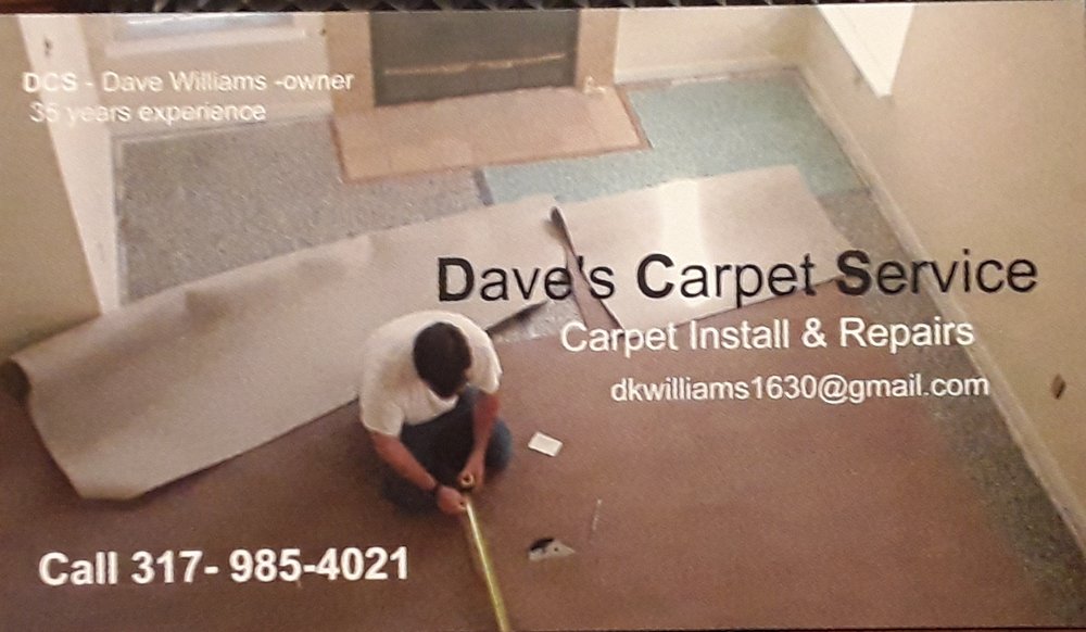 DAVE’S CARPET SERVICE - Warren Park, Indiana - Carpet Installation ...