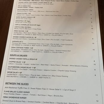 FERAH SMOKEHOUSE & CANTINA - Updated December 2025 - 295 Photos & 96 ...