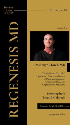 REGENESIS MD - Updated November 2025 - 4835 Fredericksburg Rd, San Antonio, Texas - Pain ...