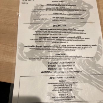 TIGER BELLY NOODLE BAR - Updated November 2024 - 389 Photos & 355 ...