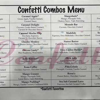 CONFETTI ITALIAN ICE & CUSTARD - 2853 Photos & 2056 Reviews - 1175 ...