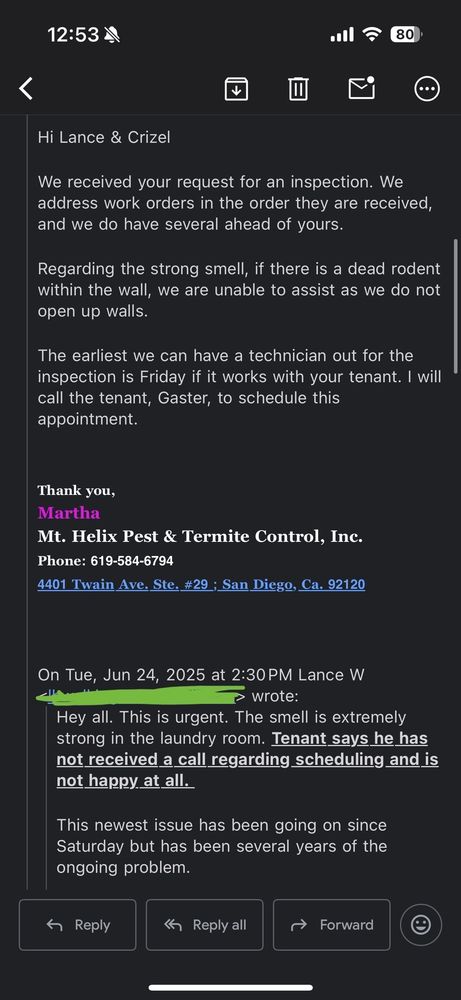 MT HELIX PEST & TERMITE CONTROL - Updated August 2025 - 12 Photos & 45 ...