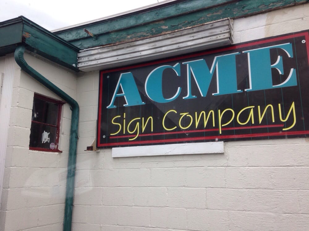 ACME SIGNS - 524 Lagonda Ave, Lexington, Kentucky - Phone Number - Yelp
