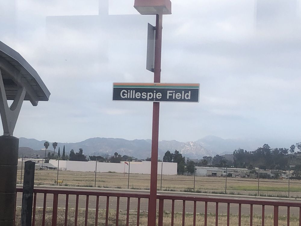GILLESPIE FIELD TROLLEY STATION - 1990 N Cuyamaca St, El Cajon ...