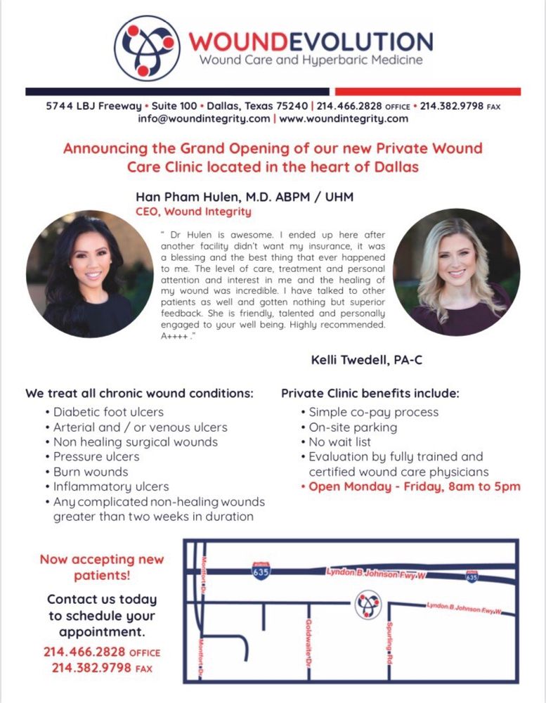 WOUND EVOLUTION - WOUND CARE AND HYPERBARIC MEDICINE - Updated December ...