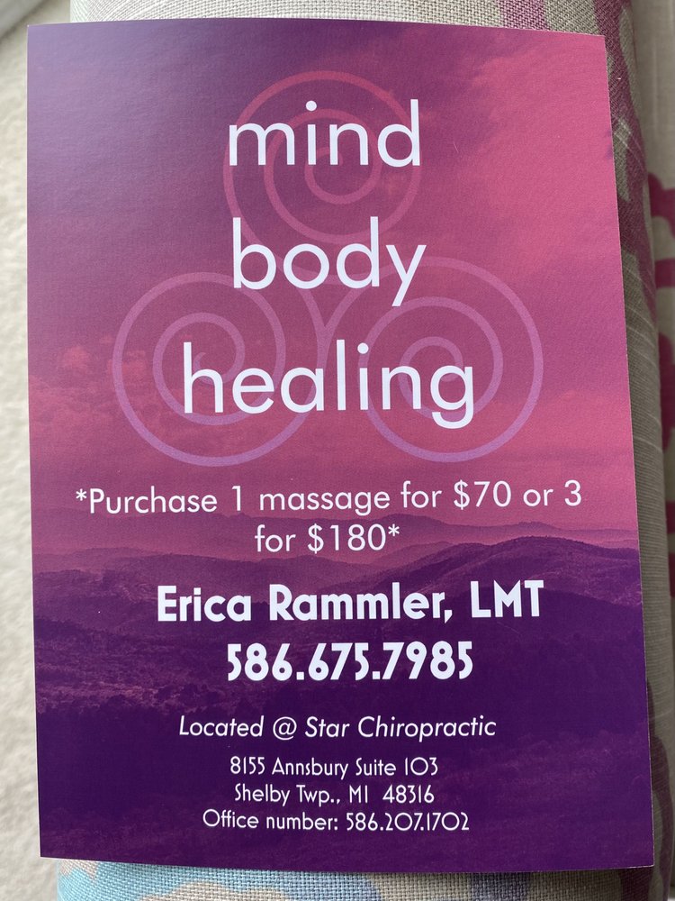 ERICA RAMMLER, LMT | 8155 Annsbury Dr, Utica, Michigan | Massage ...