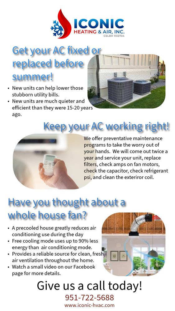 ICONIC HEATING & AIR - Updated December 2025 - Request a Quote - Temecula, California - Heating ...