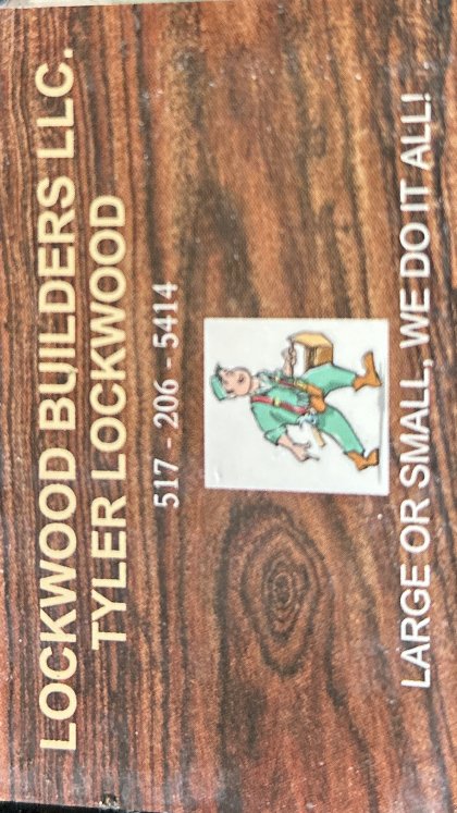 LOCKWOOD CONSTRUCTION - Request Consultation - Hudson, Michigan - General Contractors - Phone ...