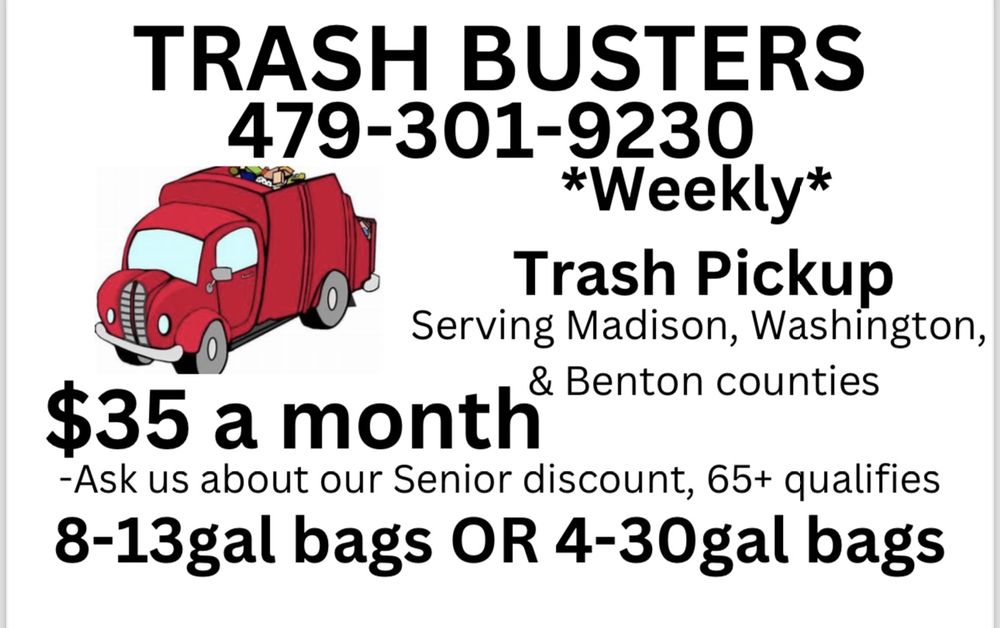 TRASH BUSTERS - Updated October 2025 - Request a Quote - PO Box 503 ...