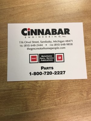 CINNABAR ENGINEERING - 116 Orval St, Sandusky, Michigan - RV Repair - Phone Number - Yelp