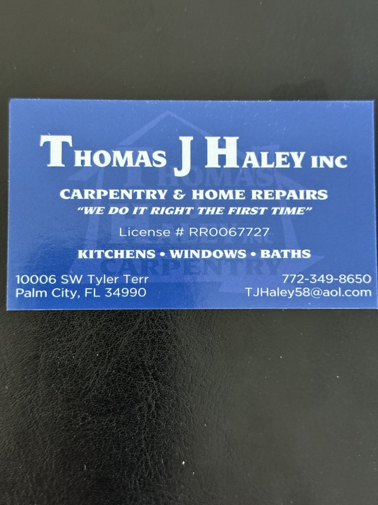 THOMAS J HALEY - Updated May 2025 - Request a Quote - 10006 SW Tyler ...
