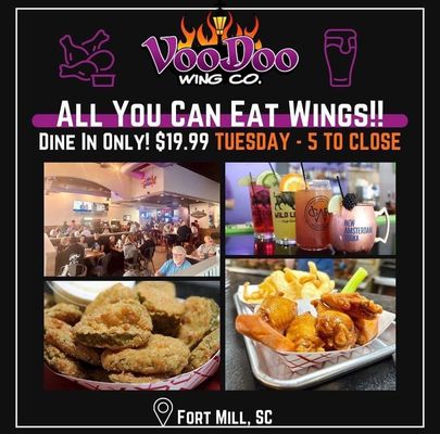 VOODOO WING CO. - Updated August 2025 - 60 Photos & 79 Reviews - 1646 ...