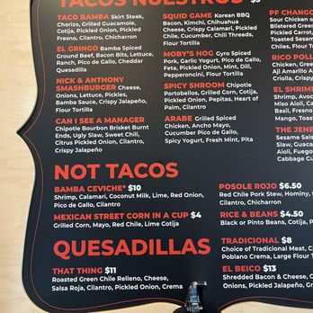 TACO BAMBA - Updated August 2025 - 103 Photos & 57 Reviews - 12239 Fair ...
