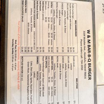 W & M BAR-B-Q BURGER - Updated July 2024 - 951 Photos & 689 Reviews ...