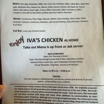 IVA’S CHICKEN DINNERS - Updated January 2026 - 80 Photos & 112 Reviews ...