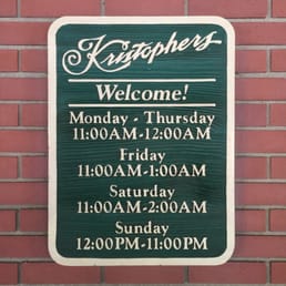 KRISTOPHERS BAR & RESTAURANT - Updated September 2025 - 65 Photos & 158 ...