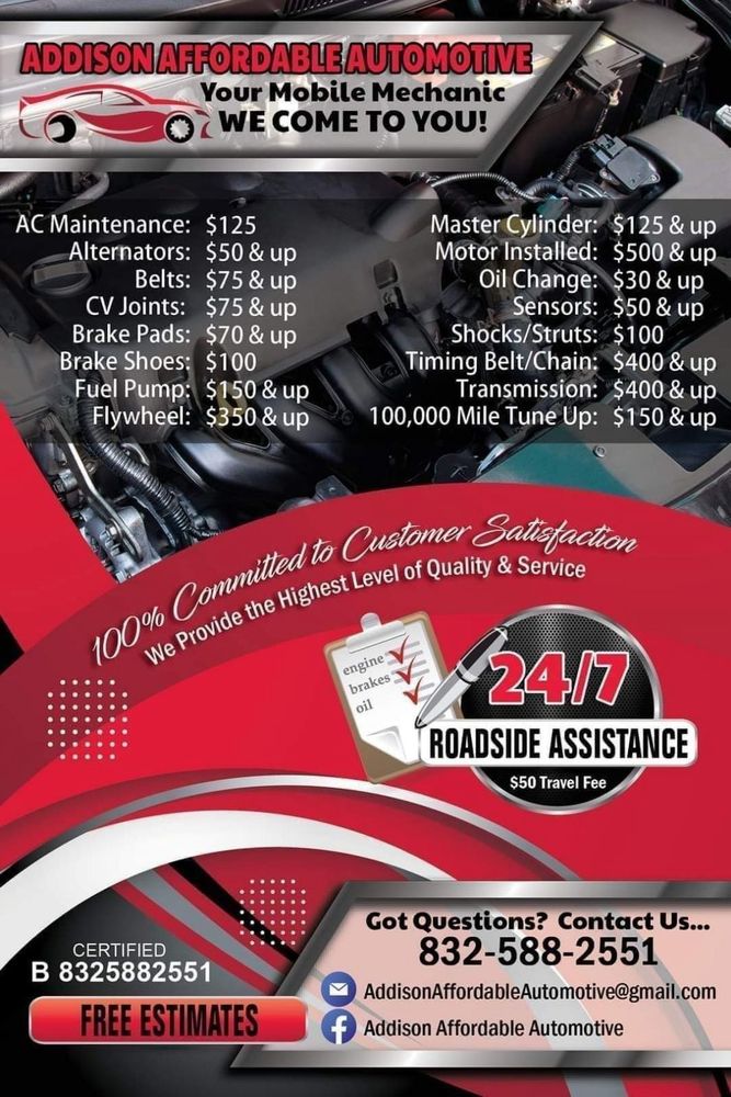 ADDISON AFFORDABLE AUTOMOTIVE - Updated July 2025 - 13 Photos - Houston ...