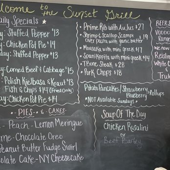 SUNSET GRILL - Updated June 2024 - 491 Photos & 244 Reviews - 2328 ...