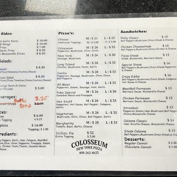 COLOSSEUM NEW YORK PIZZA - Updated November 2024 - 1057 Photos & 1354 ...