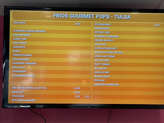 FRIOS GOURMET POPS-TULSA - Updated February 2025 - 25 Photos & 18 ...